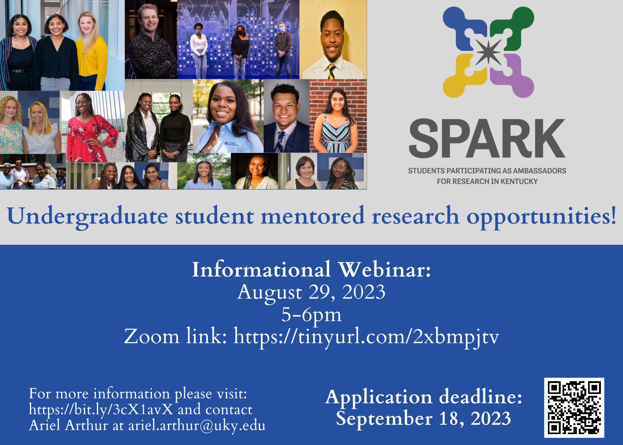 Recording Available - 2023 SPARK Applicant Webinar | UK College of Medicine